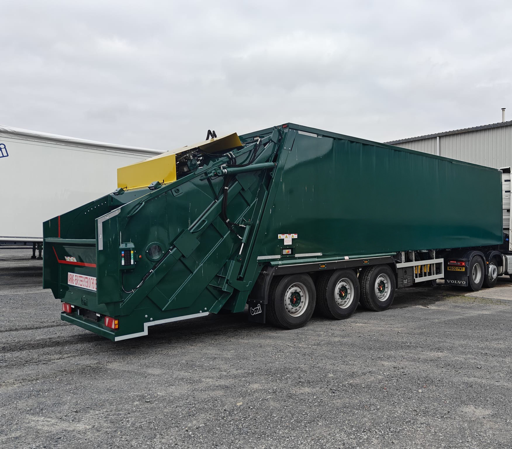 New Mobile Transfer (Self-Loading) Trailer - BMI Trailers